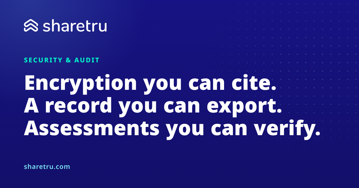File Transfer Encryption, Audit Logs, Retention | Sharetru